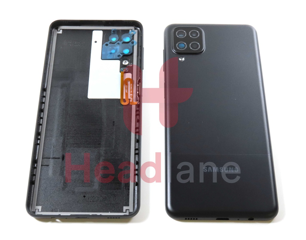 Samsung SM-A125 Galaxy A12 Back / Battery Cover - Black - GH97-25972A